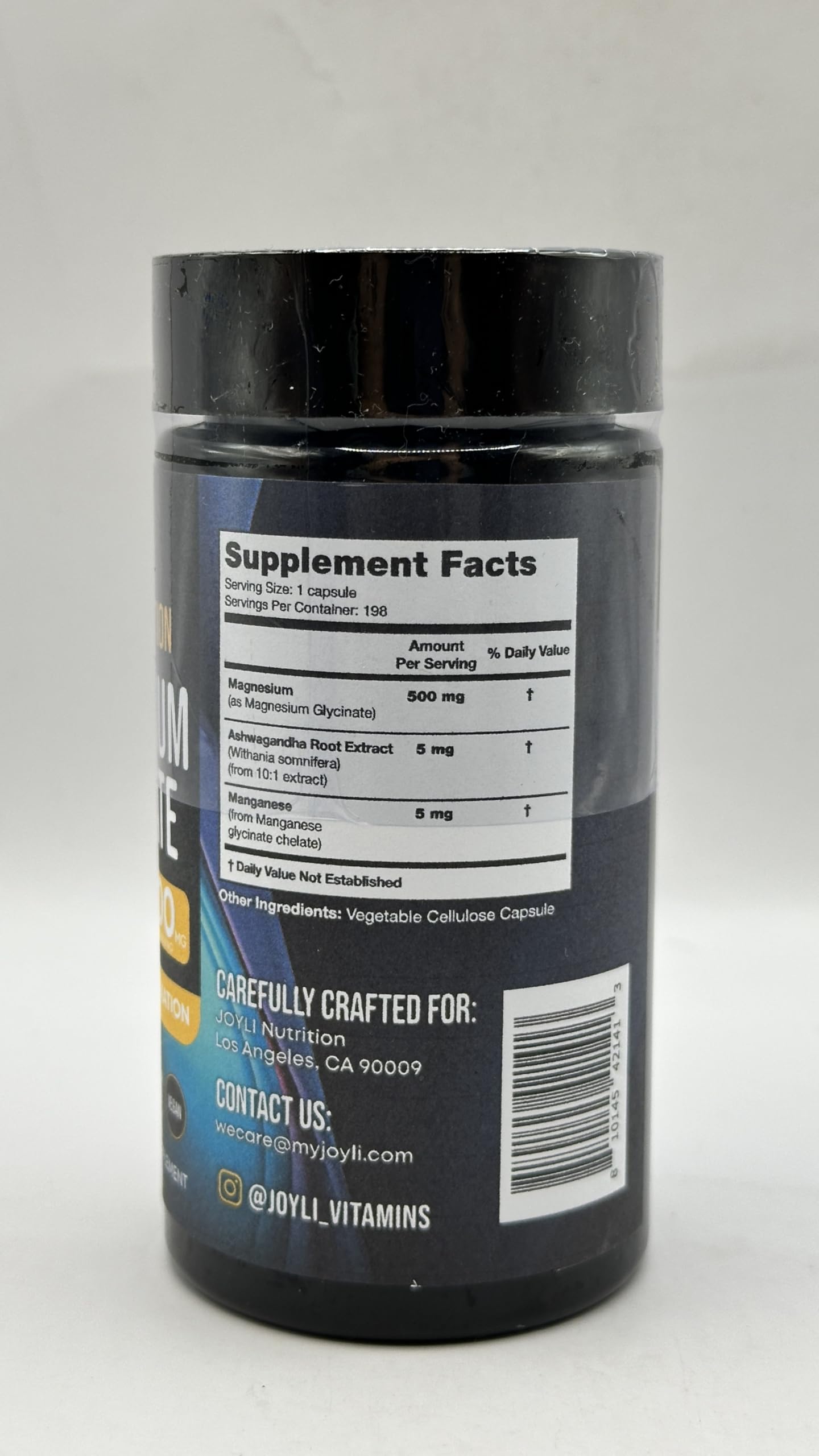 ashwagandha infused magnesium supplement