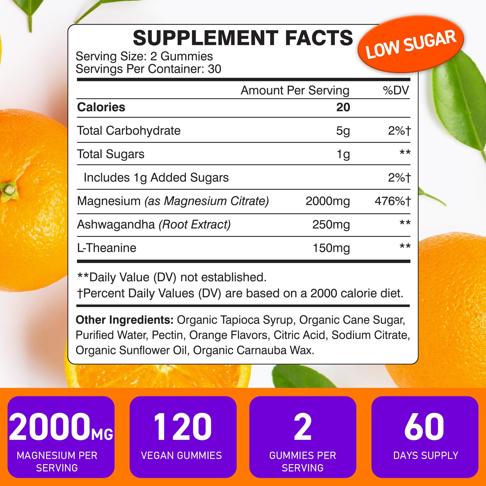 ashwagandha infused magnesium supplements