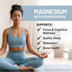 Ashwagandha infused magnesium tablets