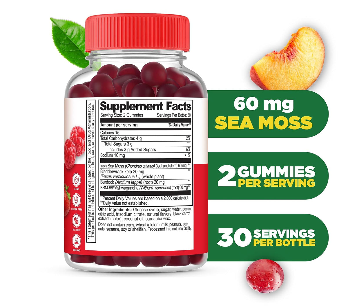 Ashwagandha infused multivitamins for stress relief