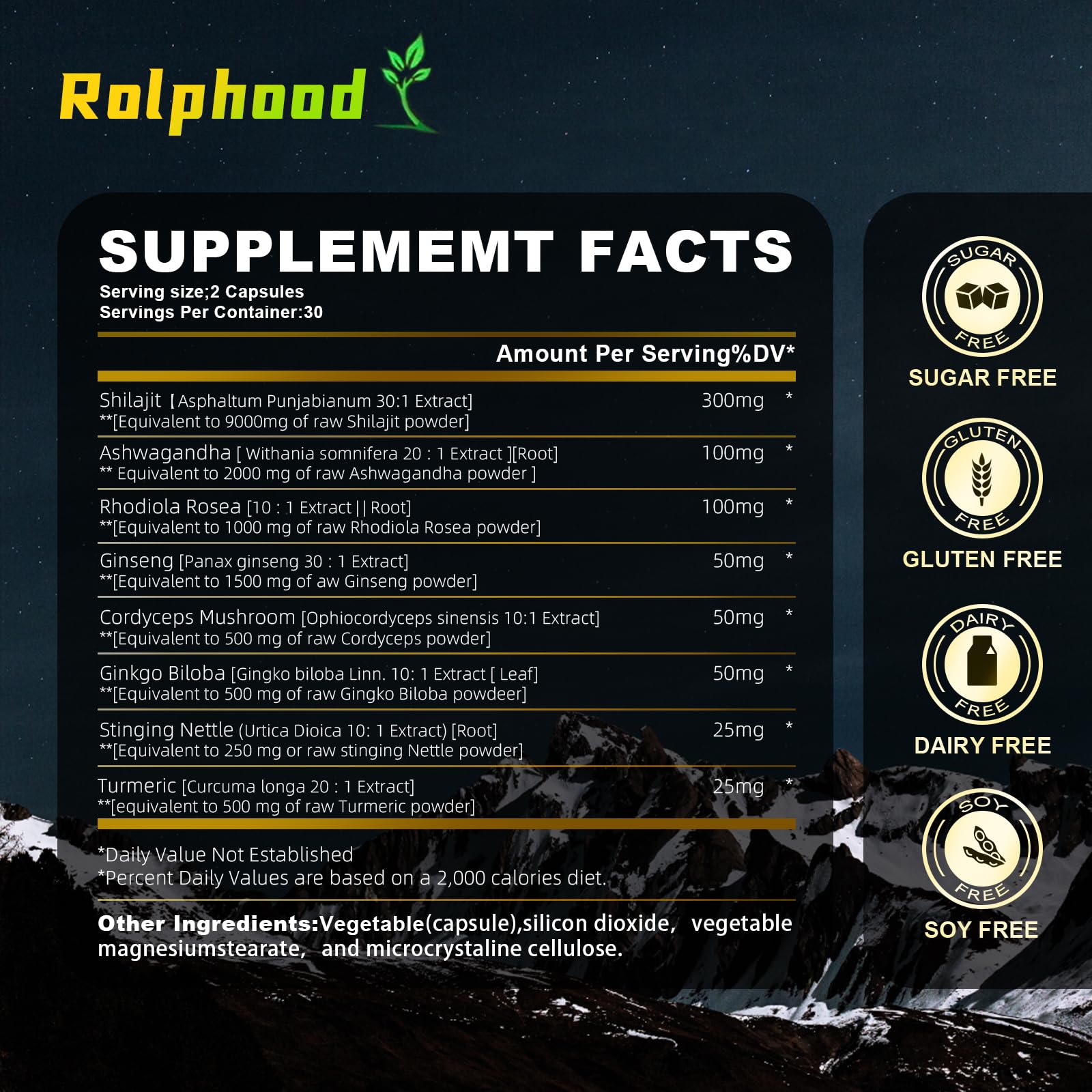 ashwagandha infused shilajit capsules