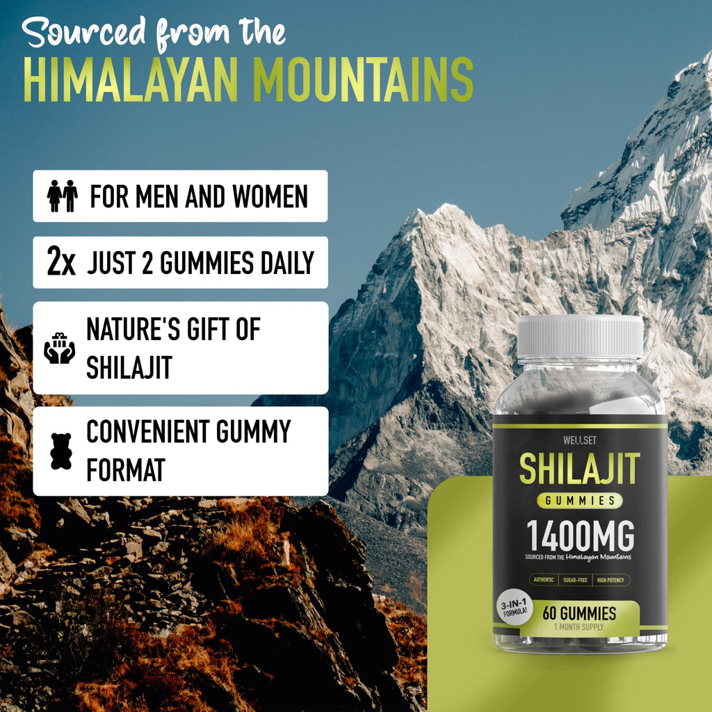 Ashwagandha infused shilajit gummies benefits