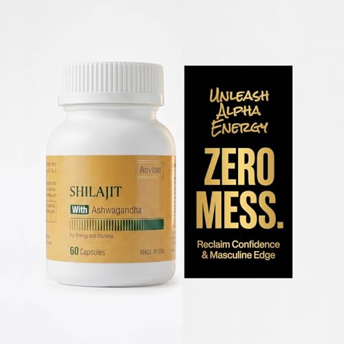 ashwagandha infused shilajit supplement