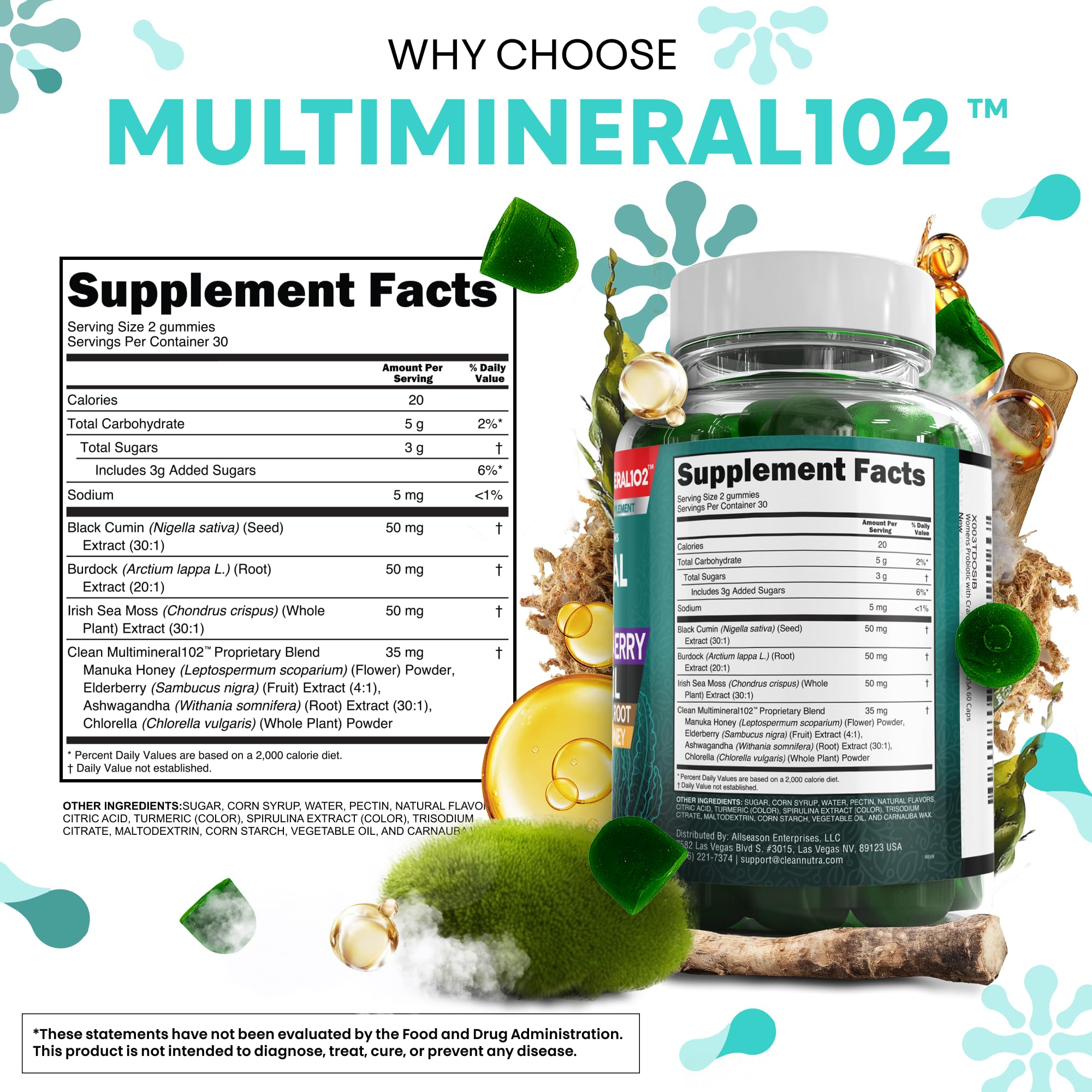 ashwagandha infused vitamin supplements