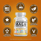 Ashwagandha ksm-66 capsules for overall vitality
