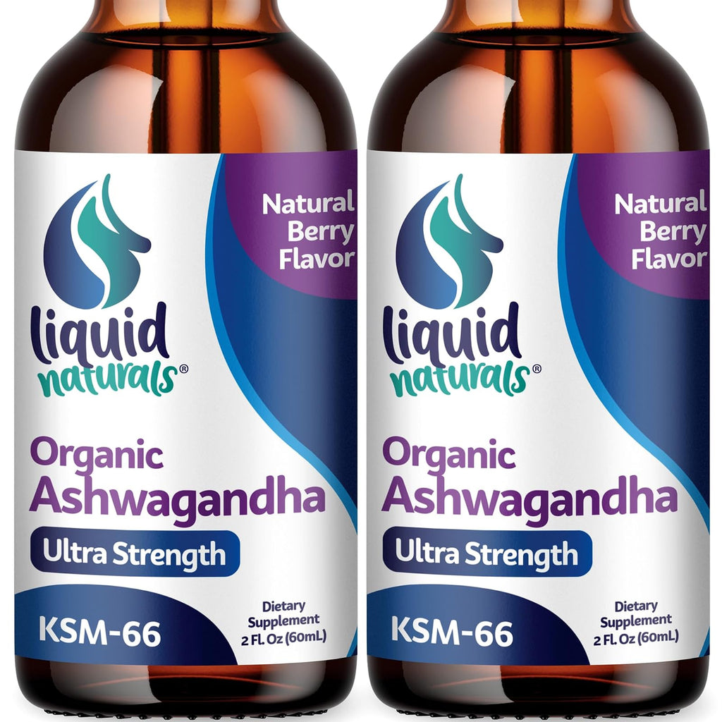 ashwagandha ksm-66 drops for stress relief