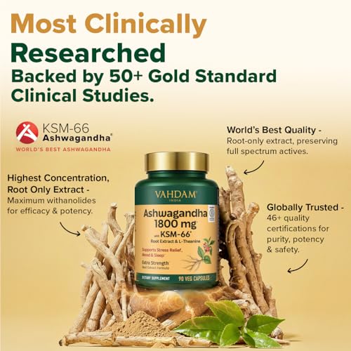 ashwagandha ksm-66 for enhanced vitality