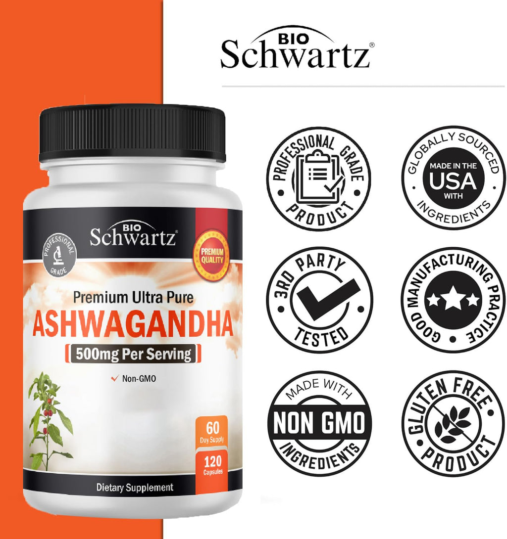 Ashwagandha KSM-66 for maximum effectiveness