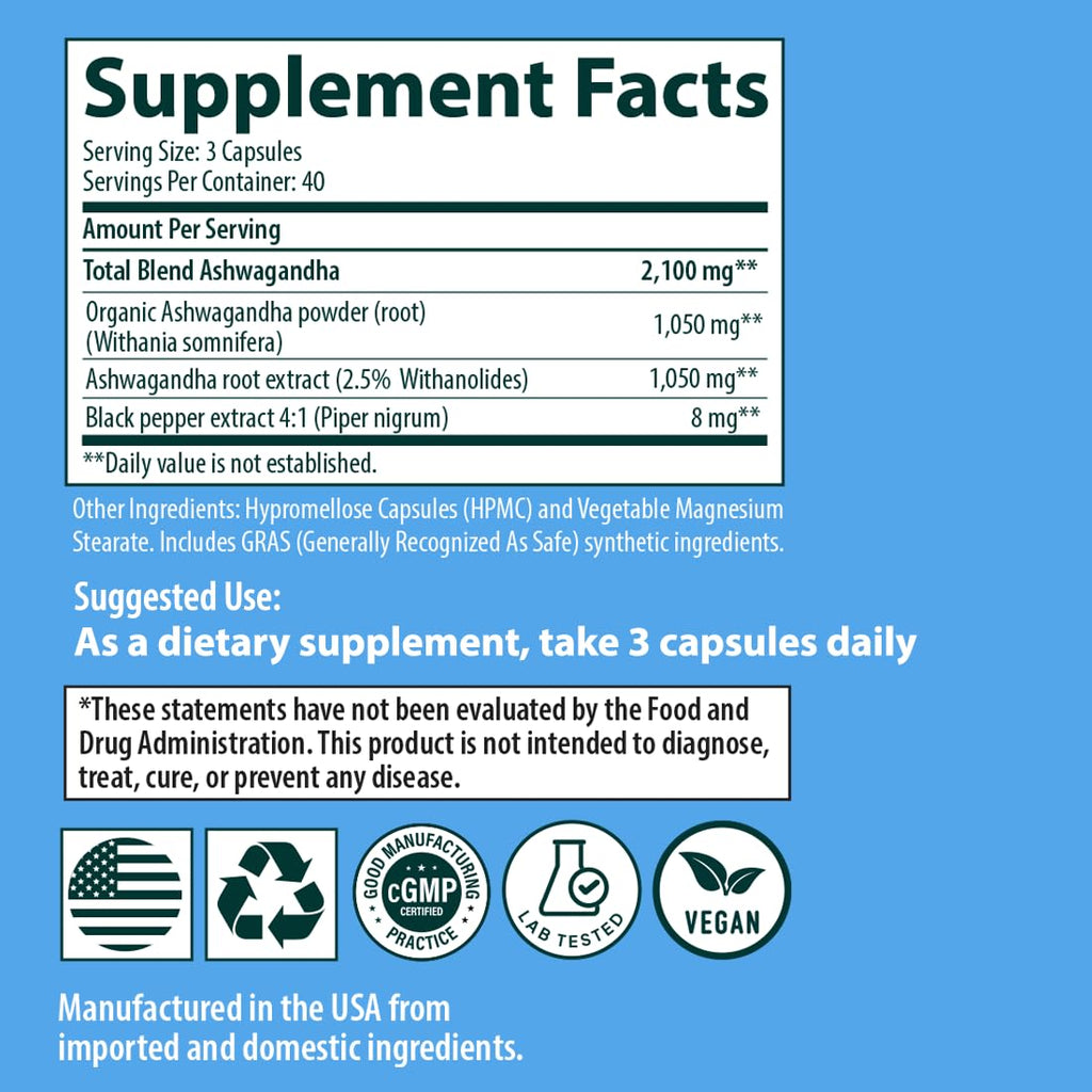 Ashwagandha ksm-66 for overall health
