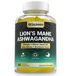 ashwagandha lion's mane gummies for stress relief