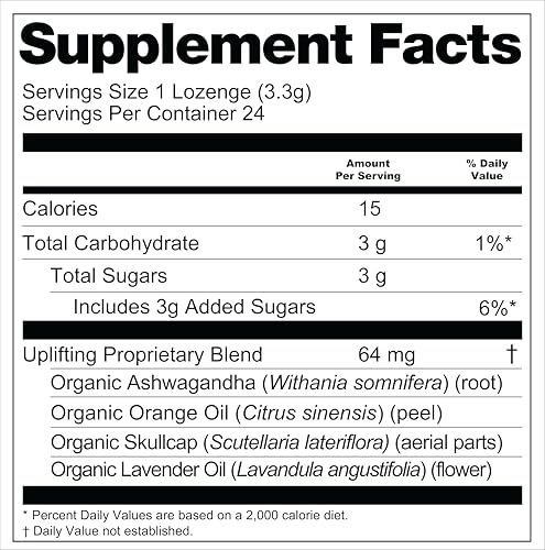 ashwagandha lozenges for anxiety relief
