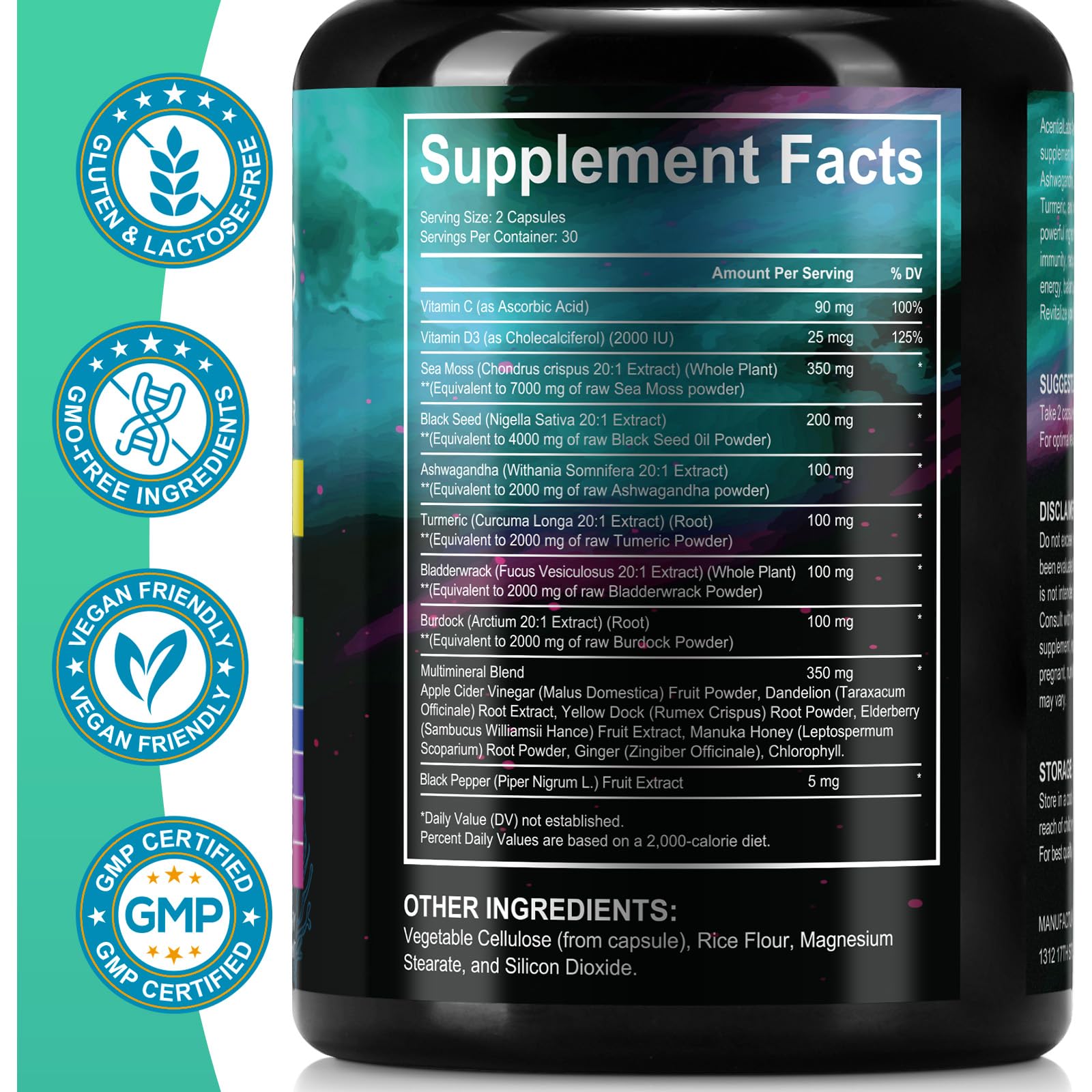 Ashwagandha multivitamins for stress relief