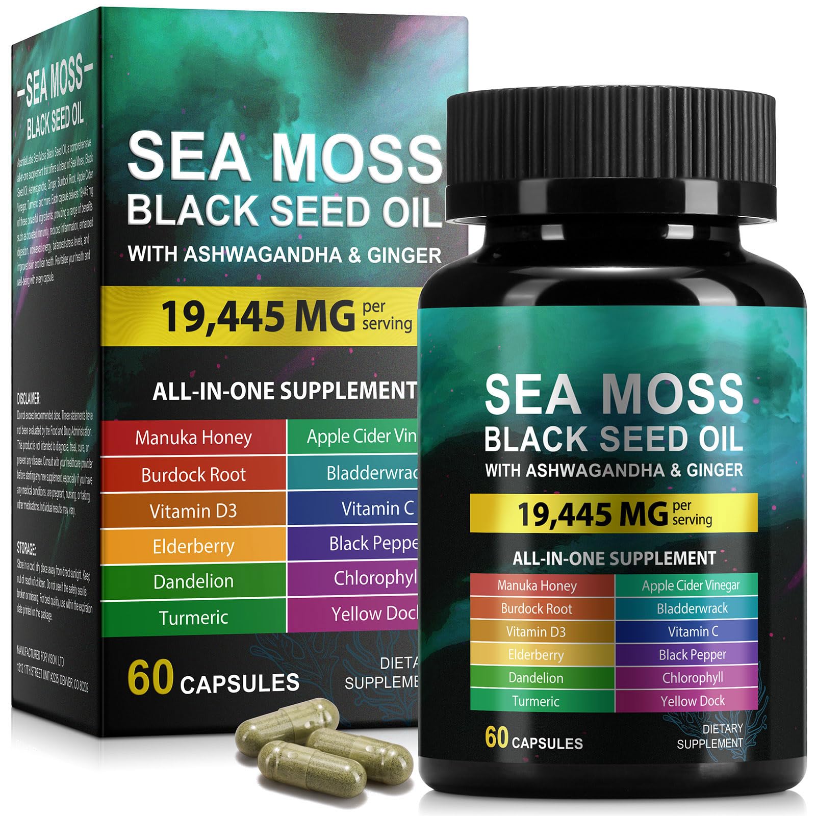 Ashwagandha multivitamins for stress relief