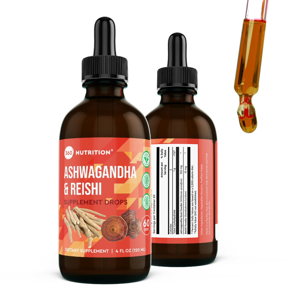 ashwagandha mushroom supplement for stress relief