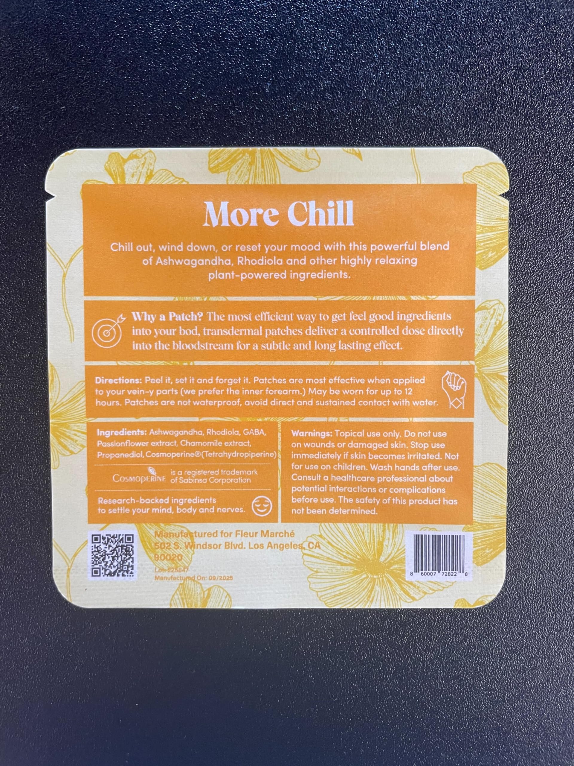 ashwagandha patches for emotional balance