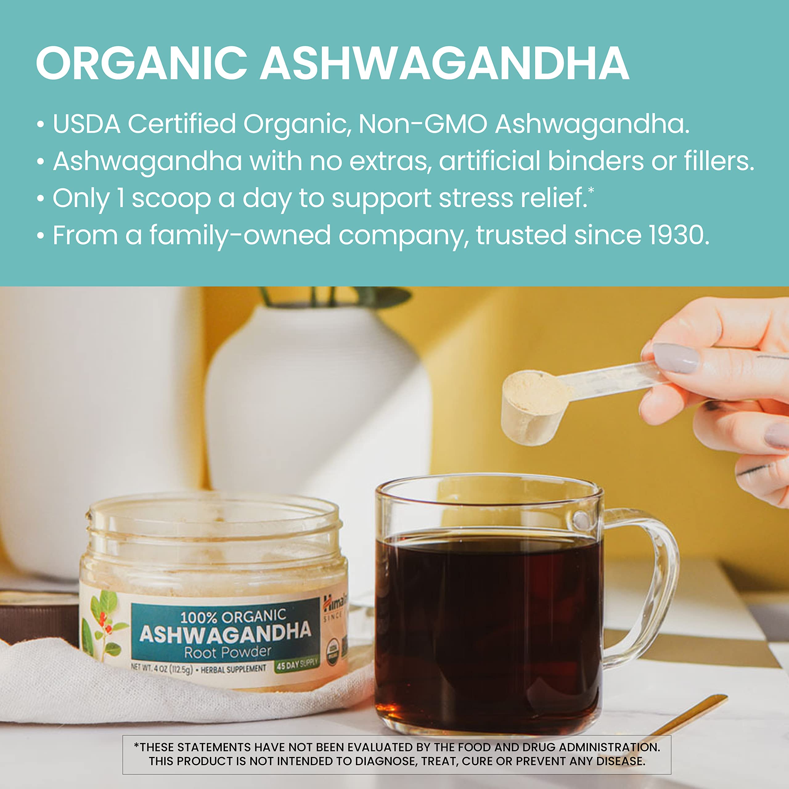 Ashwagandha powder for energy boost
