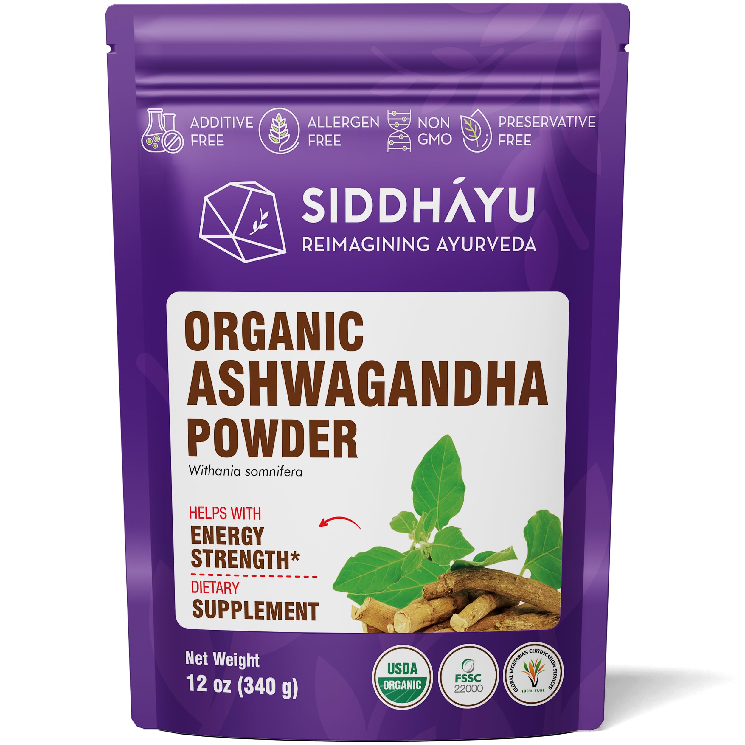 Ashwagandha powder for immune support