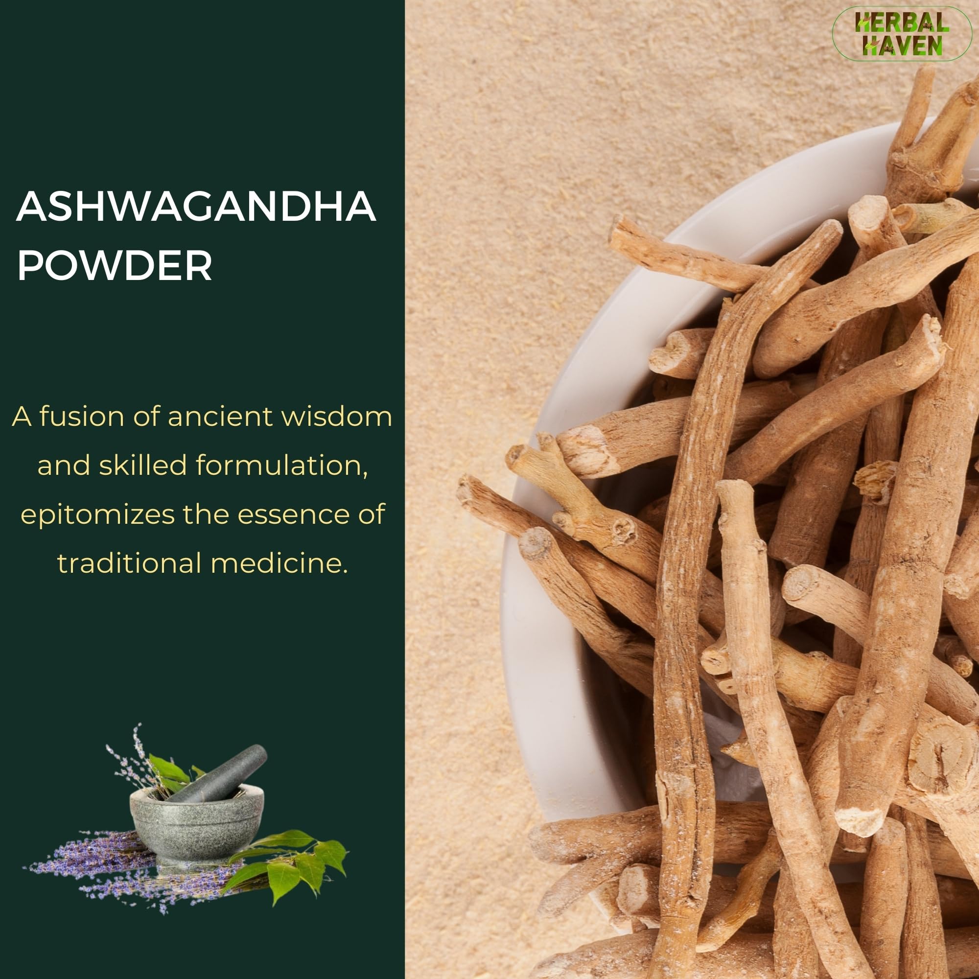 Ashwagandha powder for smoothies