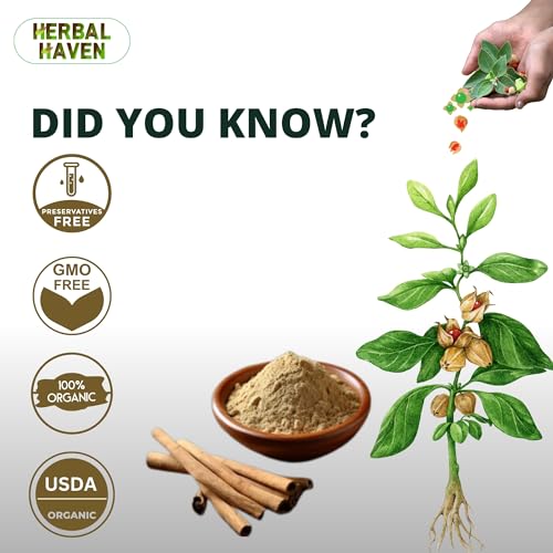 Ashwagandha powder for vitality boost