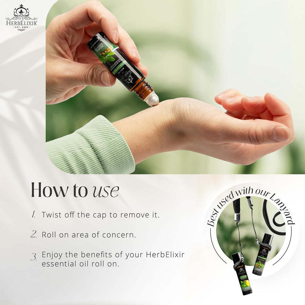 ashwagandha roll-on for calming effects
