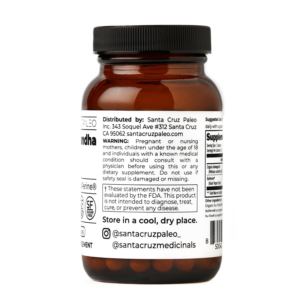 Ashwagandha root extract for stress management