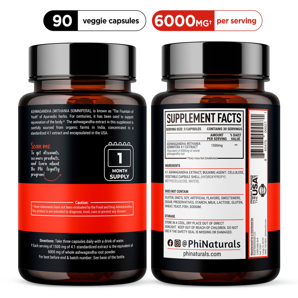 ashwagandha root extract for vitality