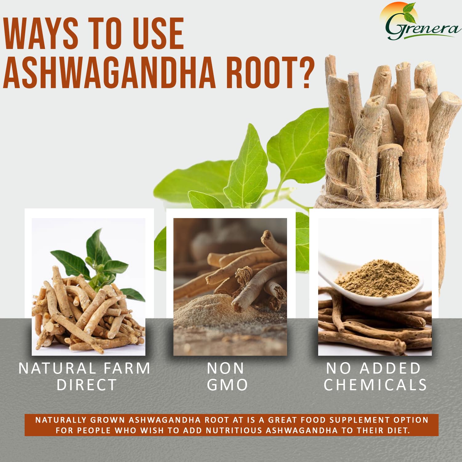 ashwagandha root for enhanced wellness