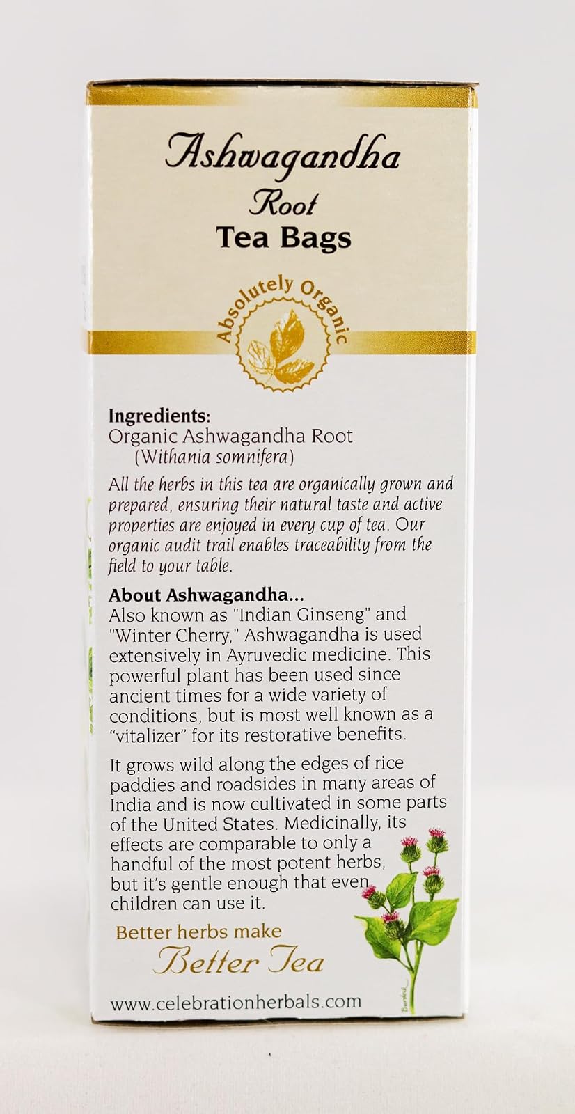 ashwagandha root for improved wellness