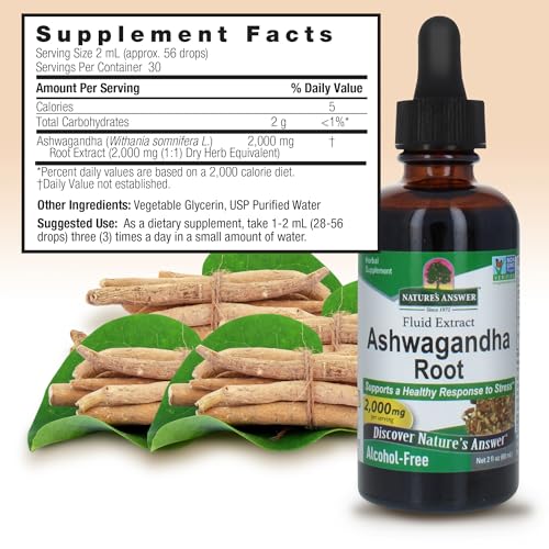 Ashwagandha root for natural energy