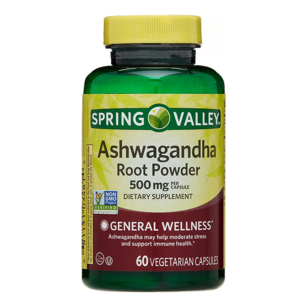ashwagandha root powder capsules for wellness