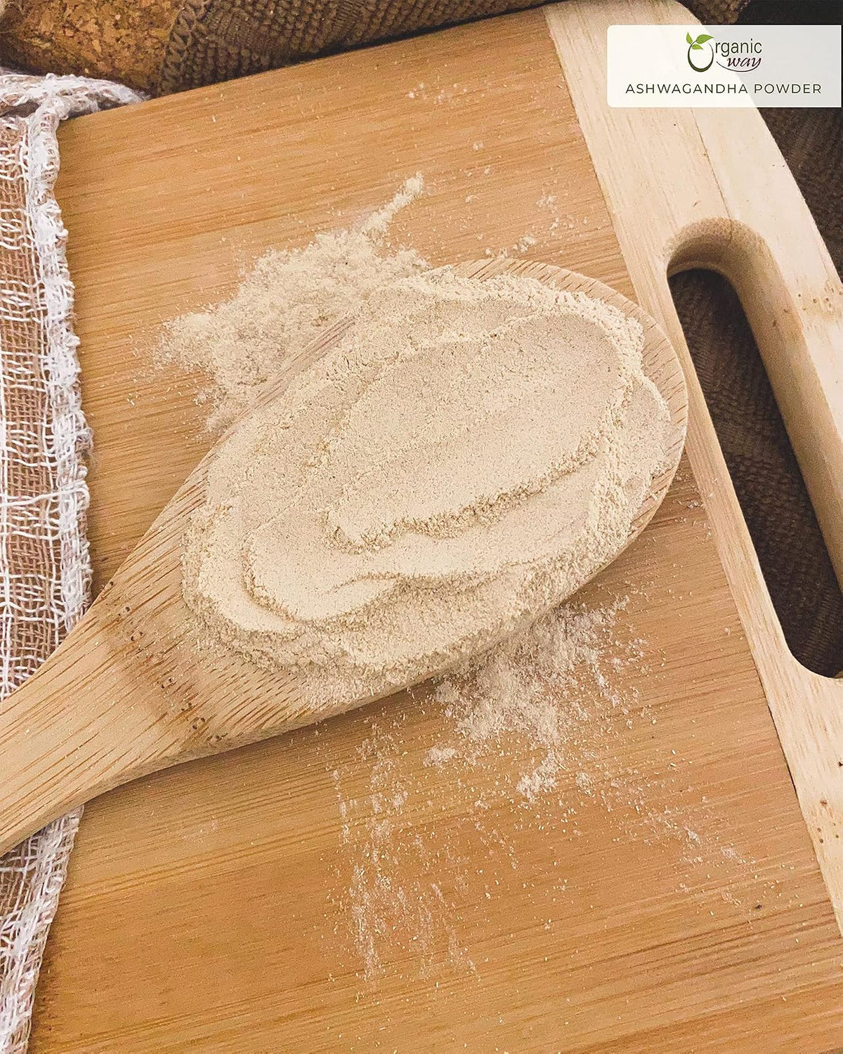 Ashwagandha root powder for energy boost
