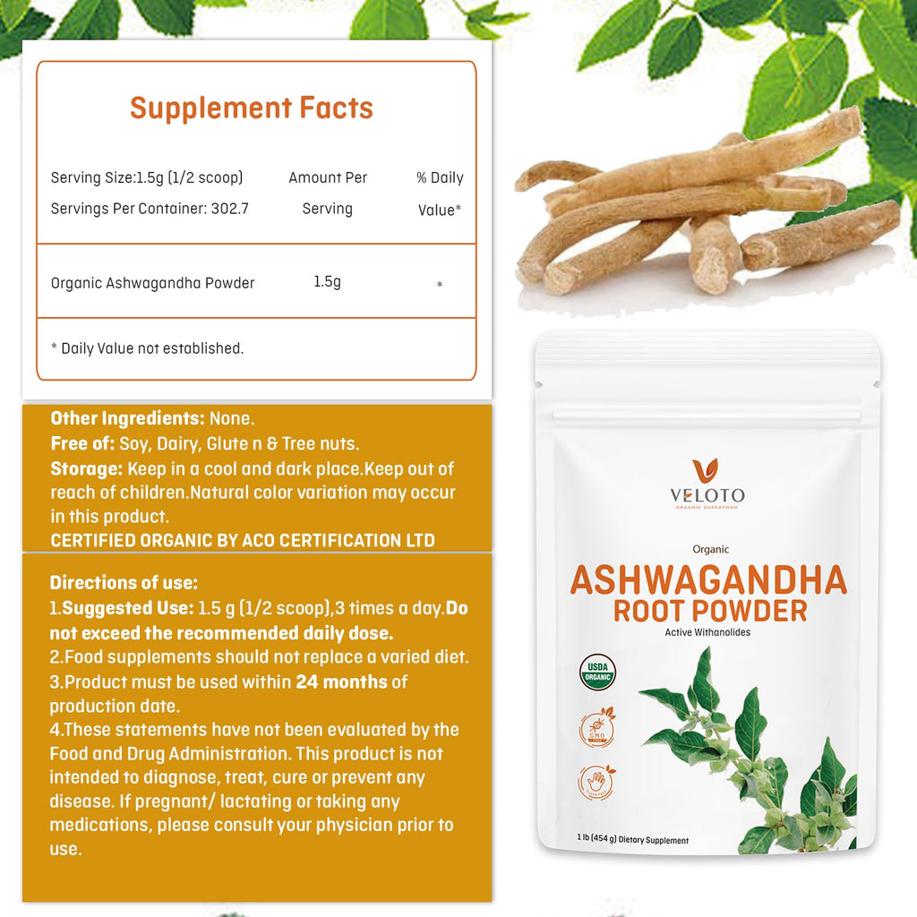 ashwagandha root powder with no fillers