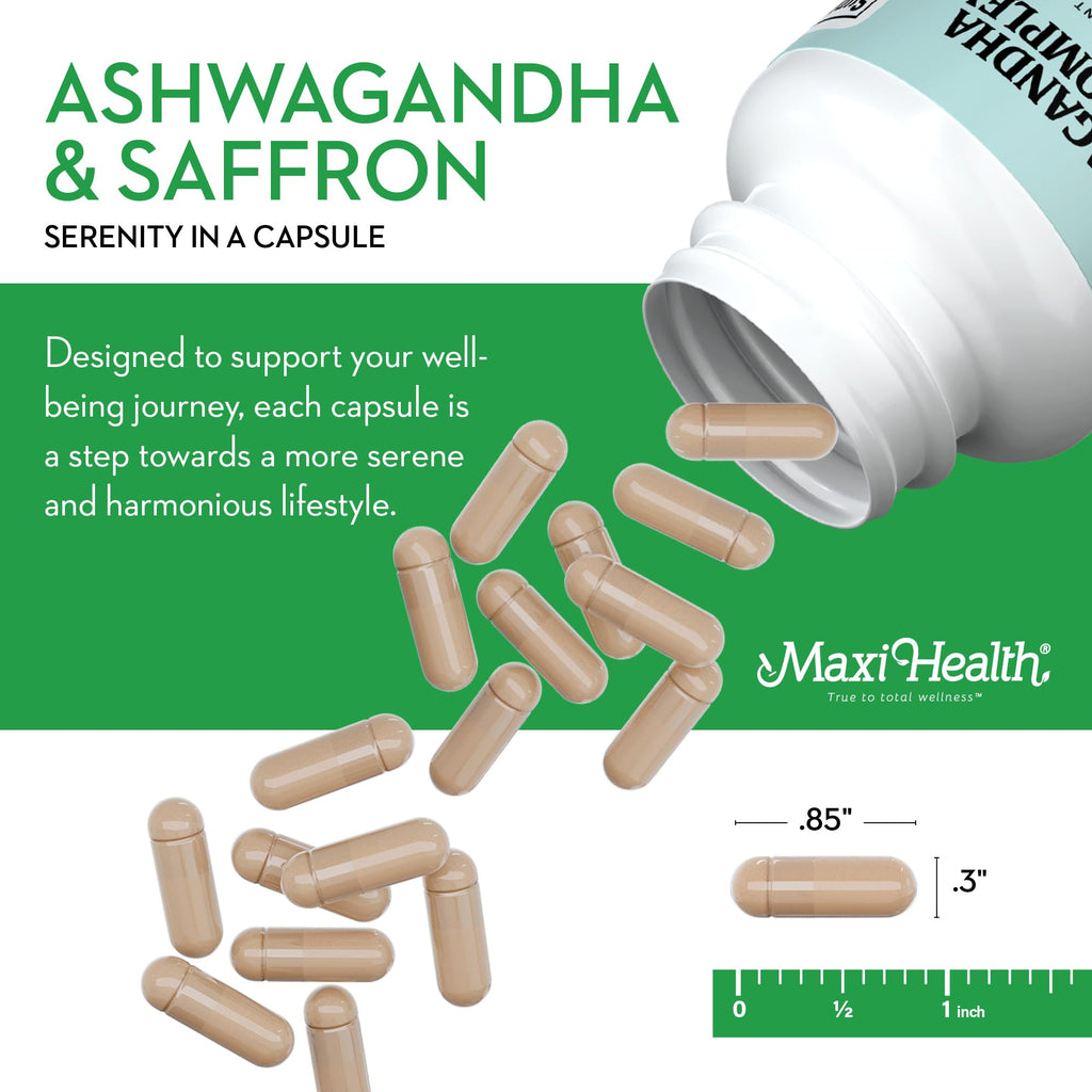 Ashwagandha Saffron Complex for better sleep