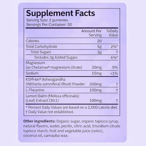 Ashwagandha sleep support gummies Canada