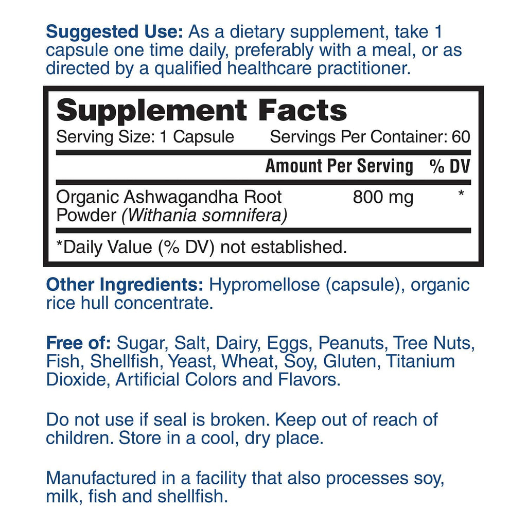 Ashwagandha supplement for mental clarity