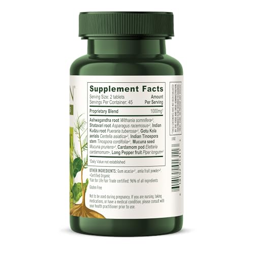 Ashwagandha supplement for natural relaxation