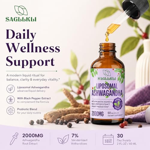 Ashwagandha supplement with probiotics