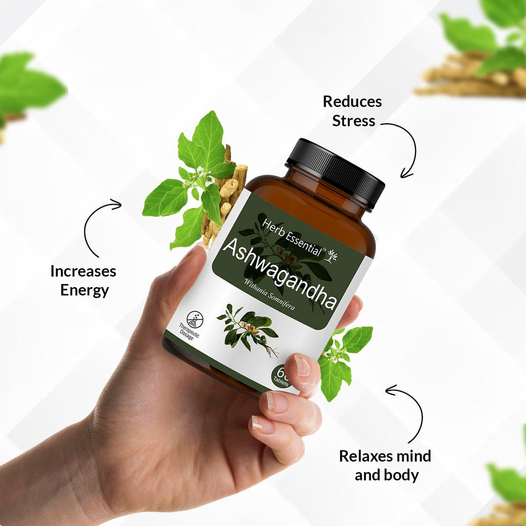 ashwagandha tablets for improved focus
