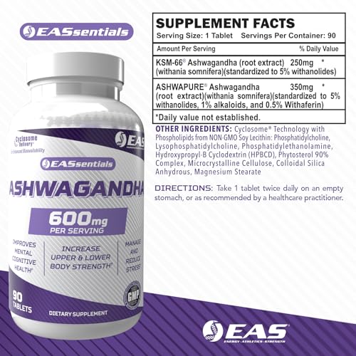 Ashwagandha tablets for muscle recovery