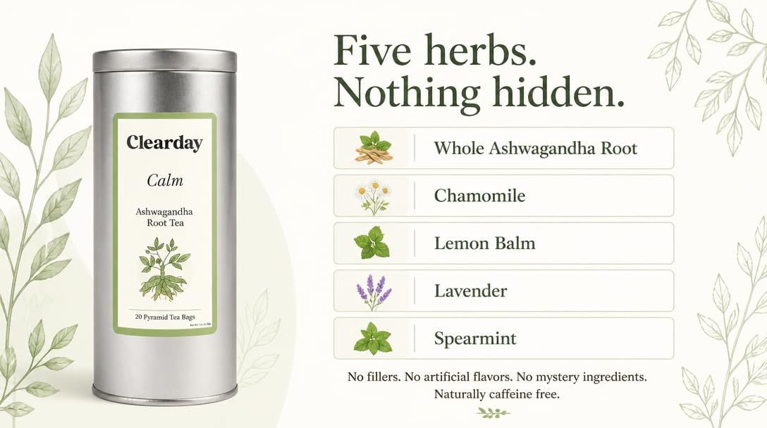 Ashwagandha tea for better sleep