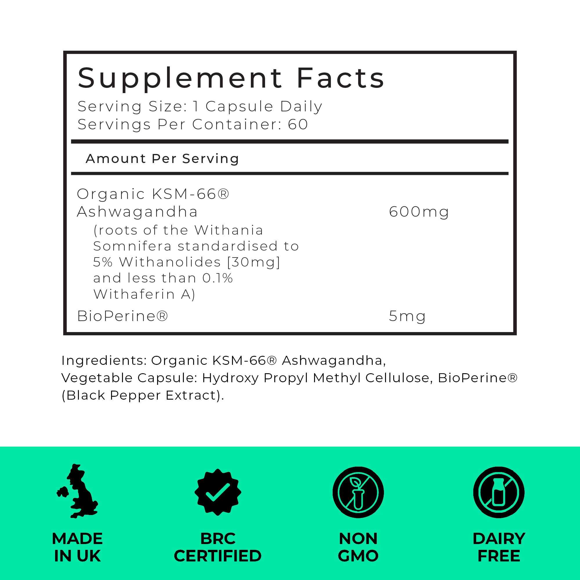 ashwagandha with bioperine for better absorption