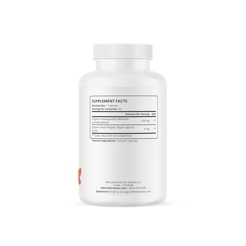 ashwagandha with BioPerine for better absorption