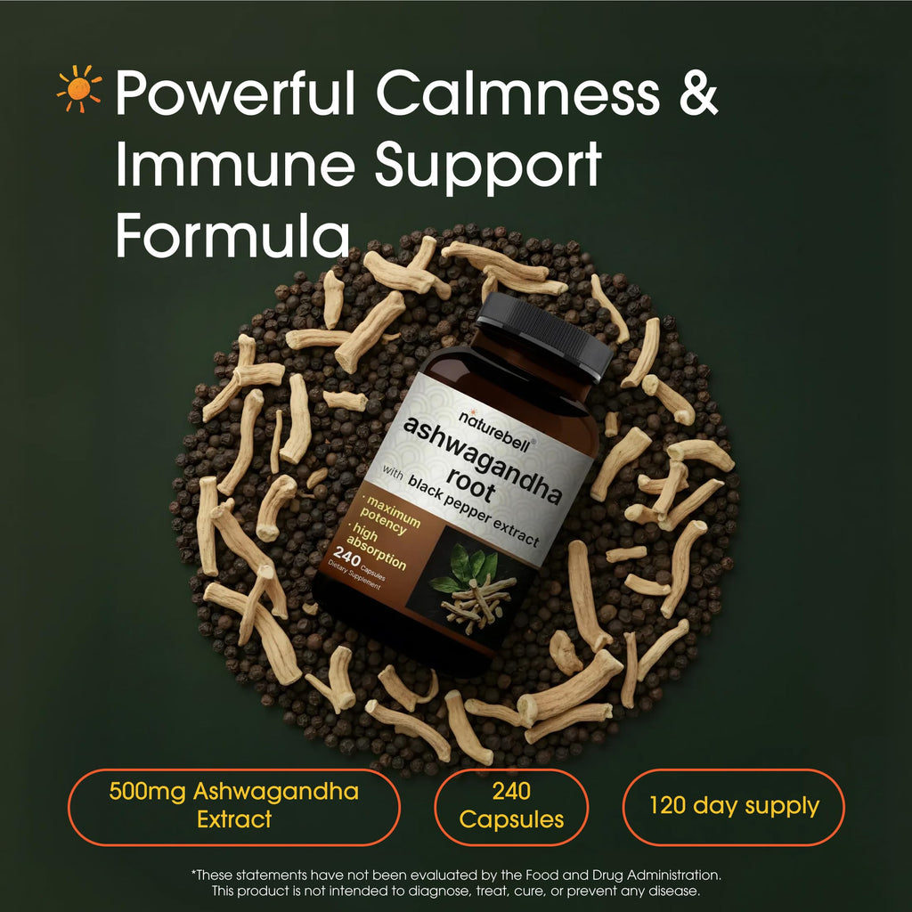 ashwagandha with black pepper extract benefits