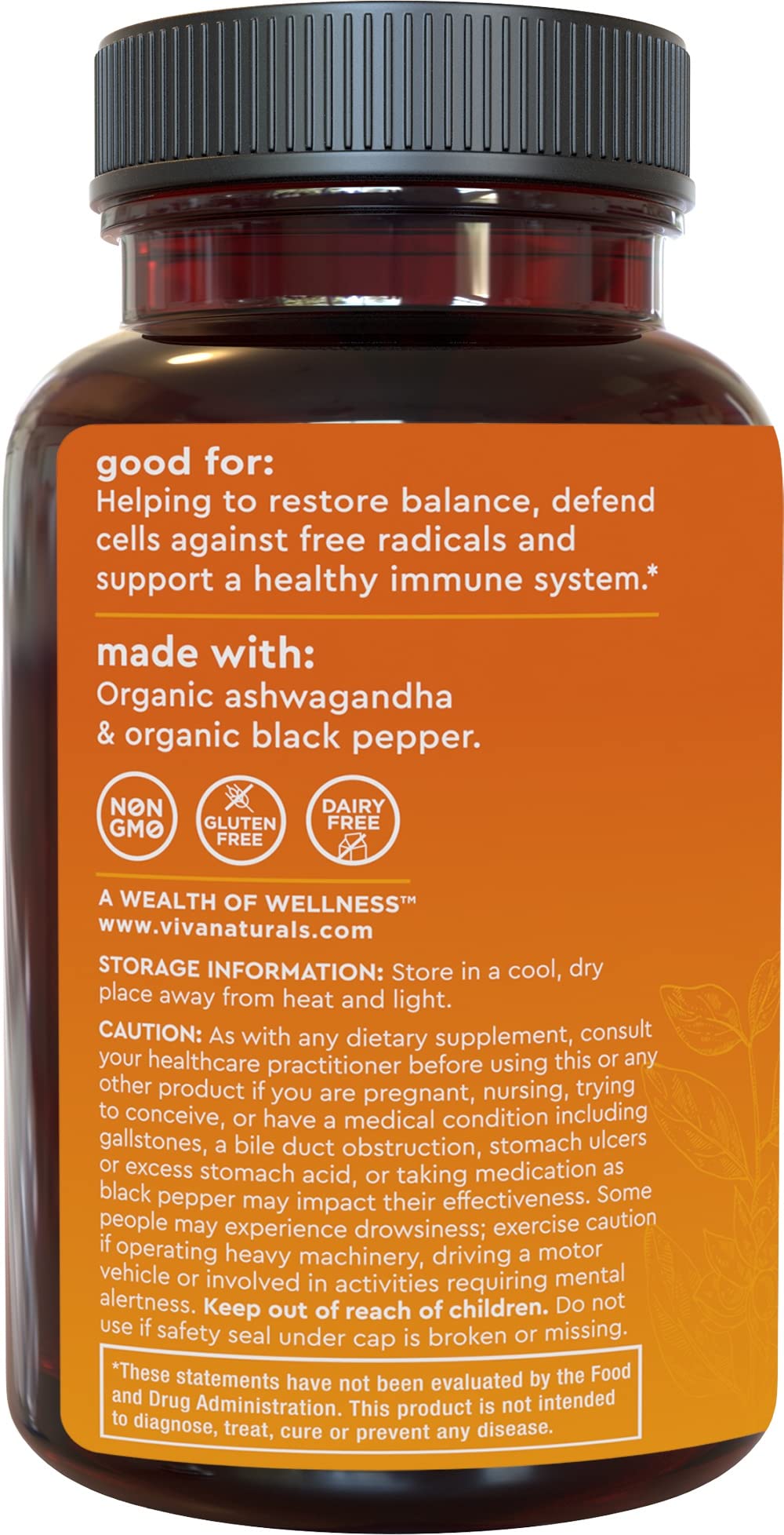 ashwagandha with black pepper extract