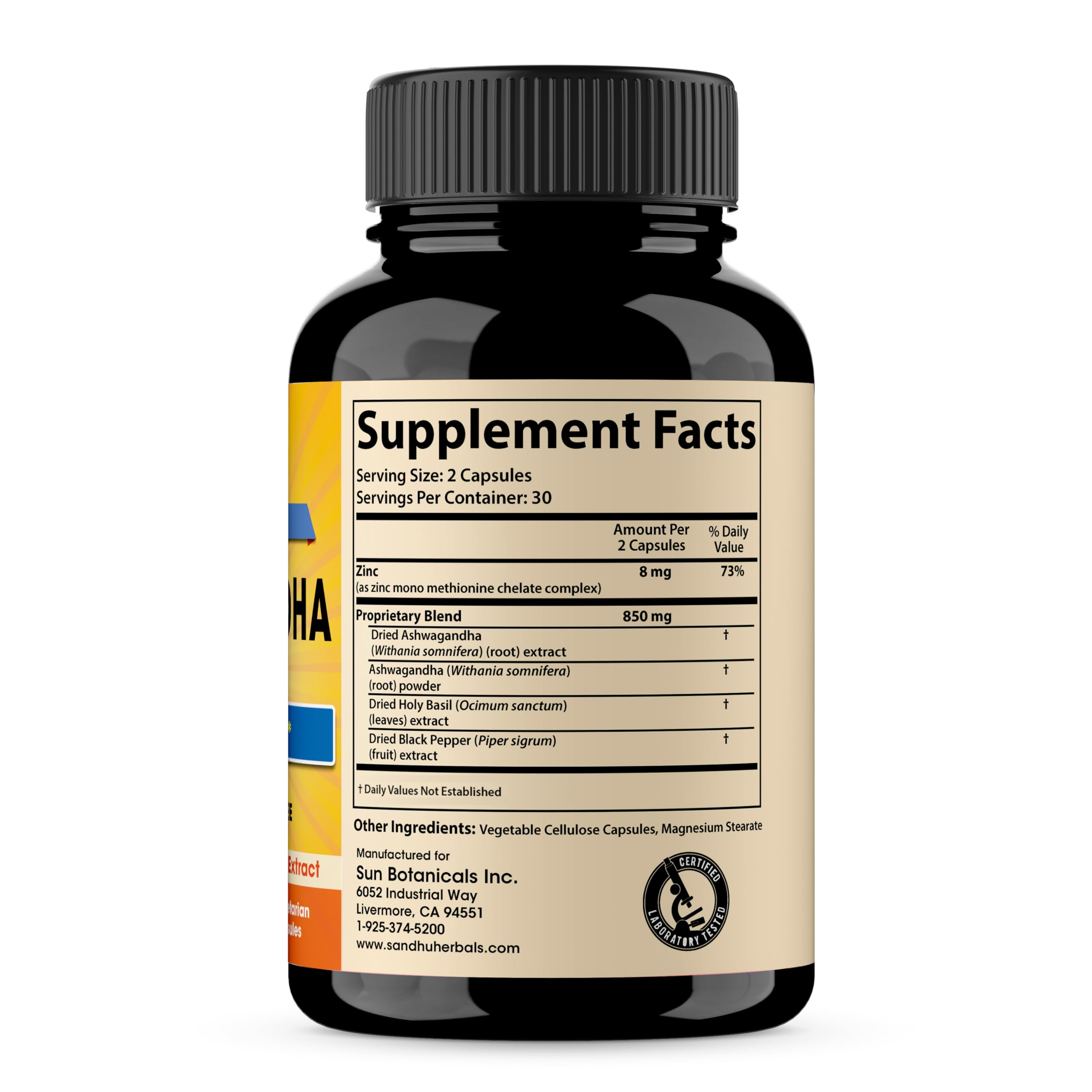 ashwagandha with herbs for overall health