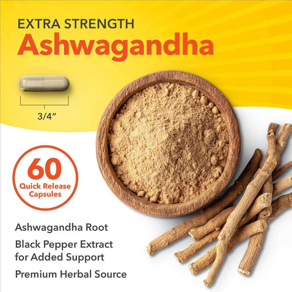 Ashwagandha with magnesium for stress support