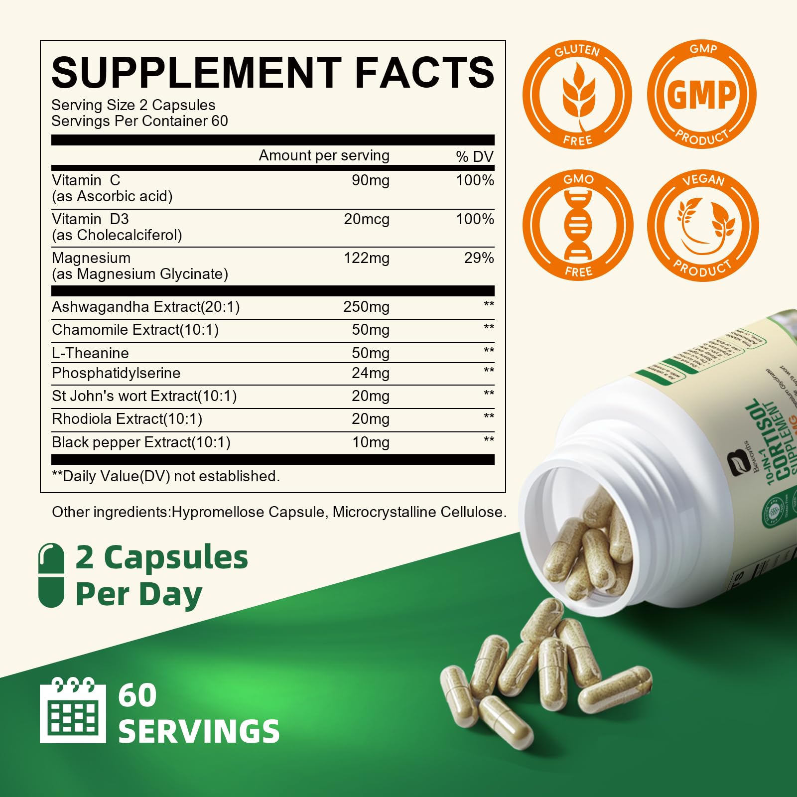 ashwagandha with magnesium for stress