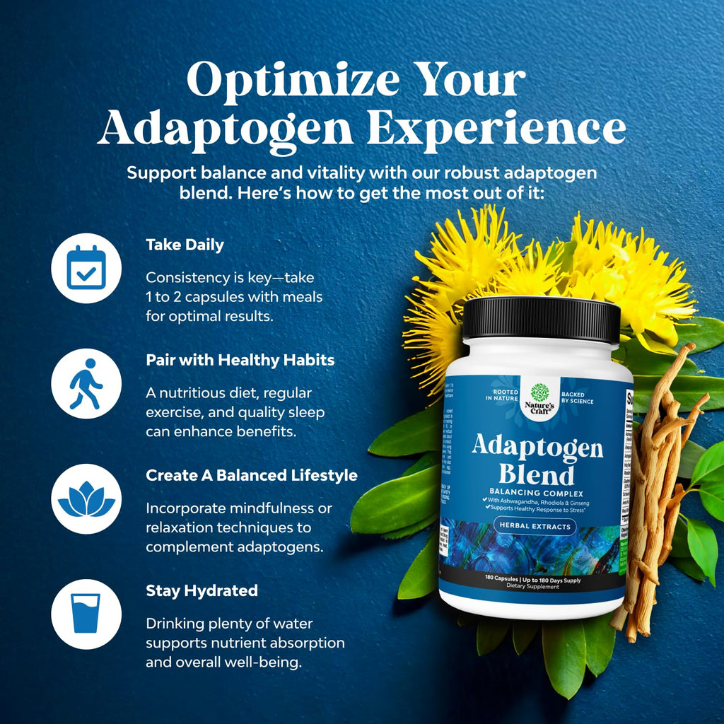 ashwagandha with rhodiola rosea blend