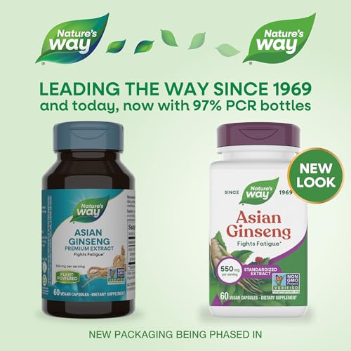 Asian ginseng extract for energy