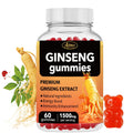 Asian Panax Ginseng gummies for energy